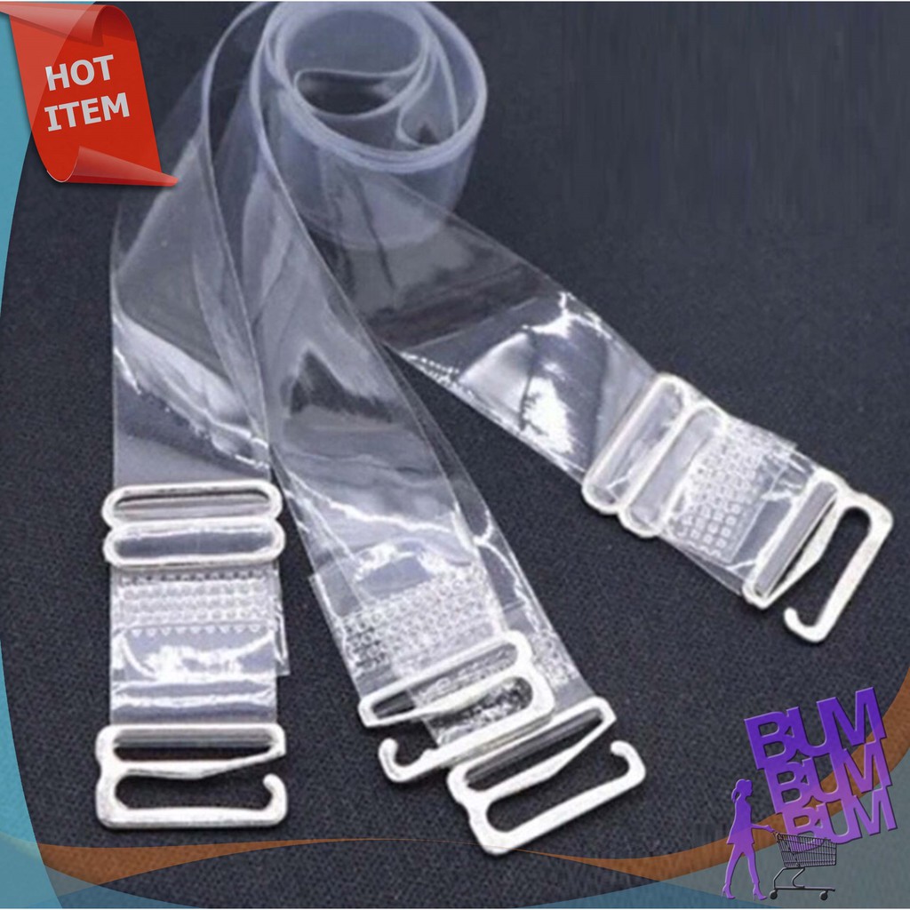 Jual TALI BRA TRANSPARANT / TALI BH BENING | Shopee Indonesia