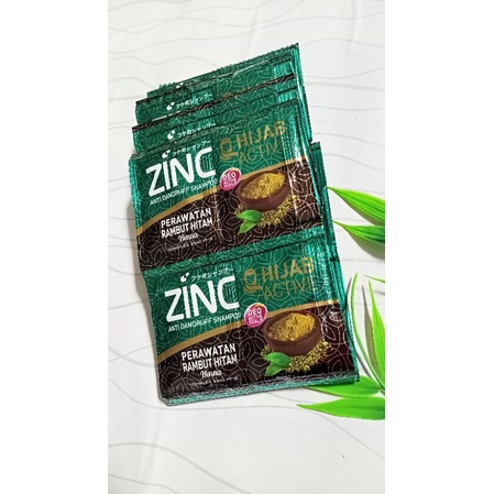 Jual ZINC Shampoo Renceng isi 24 Sachet / 12 Pasang | Shopee Indonesia