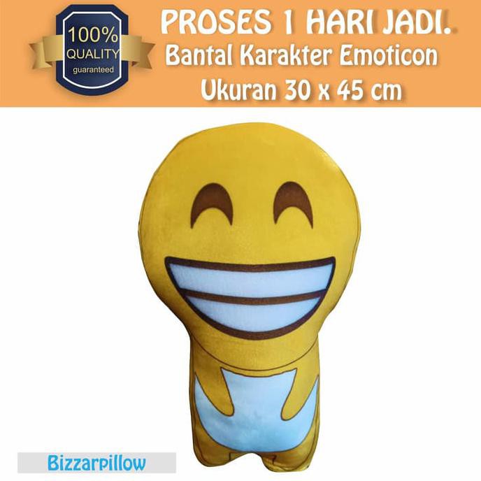 Jual Order Bantal Emoticon Bantal Karakter Emoticon Juara | Shopee ...