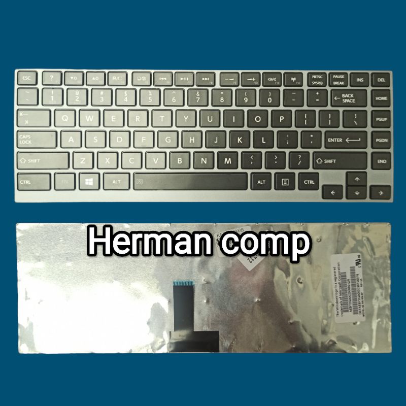 Jual Keyboard Toshiba DynaBook R730 R731 R732 R732/H R741 Series ...