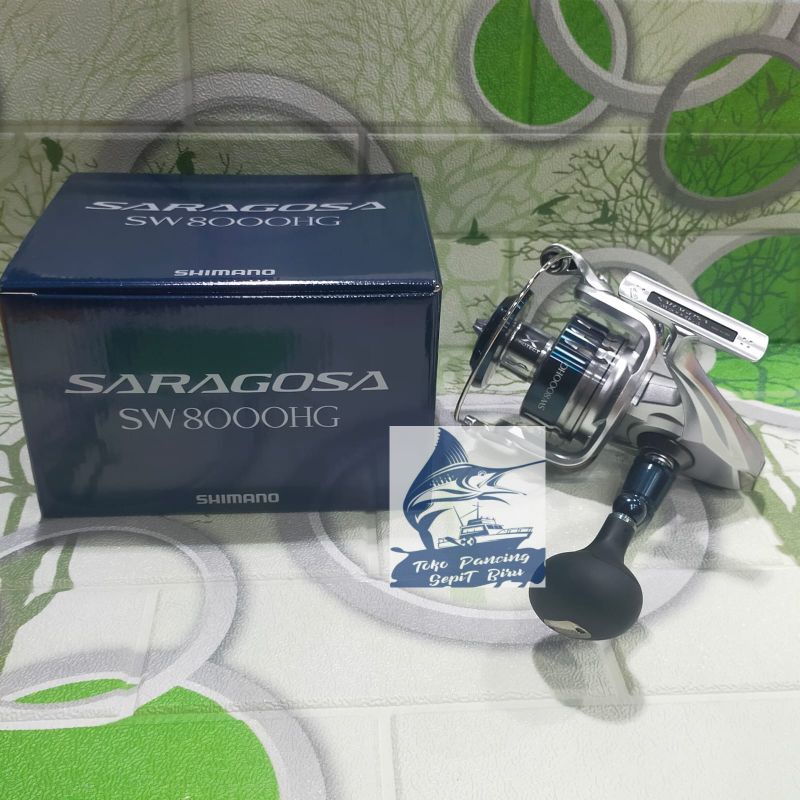 Jual REEL SHIMANO SARAGOSA SW 8000HG NEW 2020 | REEL PANCING | REEL ...
