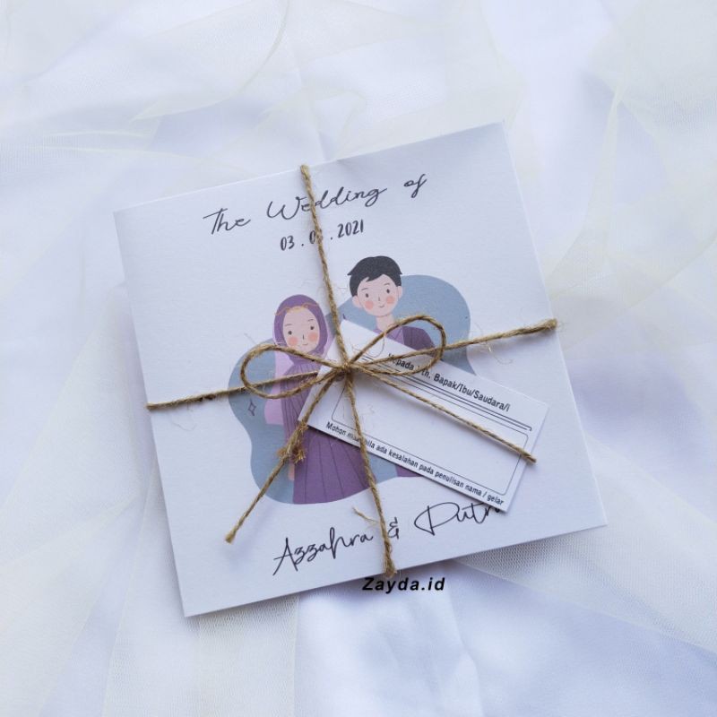 Jual Undangan Pernikahan Elegan Tema Islami | Shopee Indonesia
