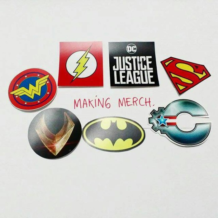 Jual STICKER VINIL MOVIE JUSTICE LEAGUE /DC COMICS | Shopee Indonesia