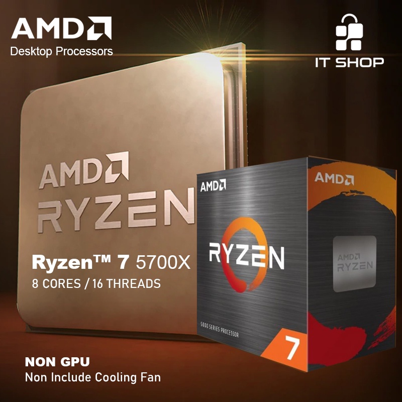 Jual Processor AMD AM4 Ryzen 7 5700X Box by EMD | Shopee Indonesia