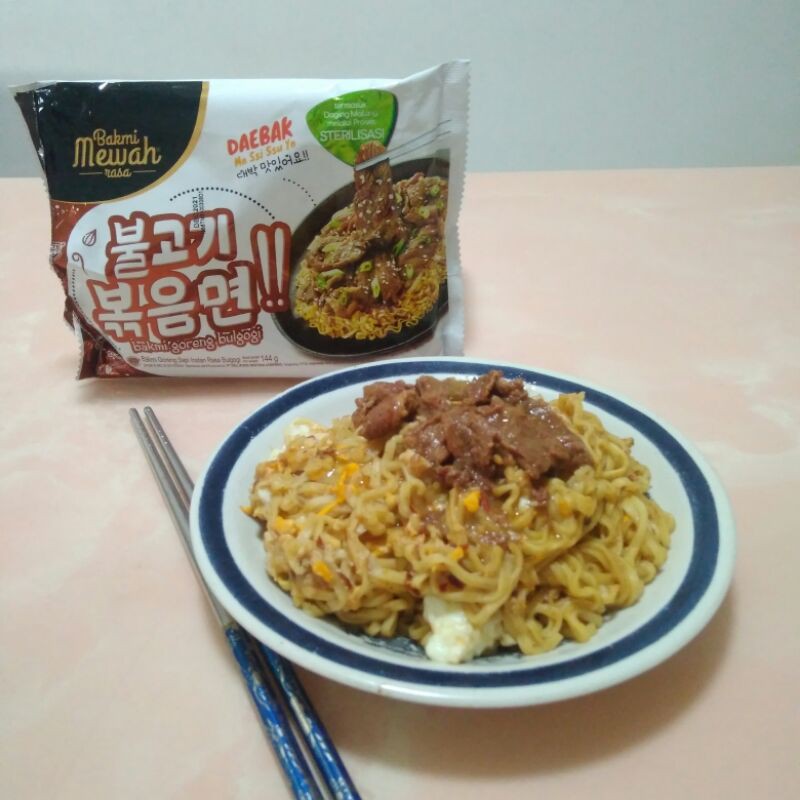 Jual Bakmi Mewah Mie Goreng Bulgogi 144 gr | Shopee Indonesia