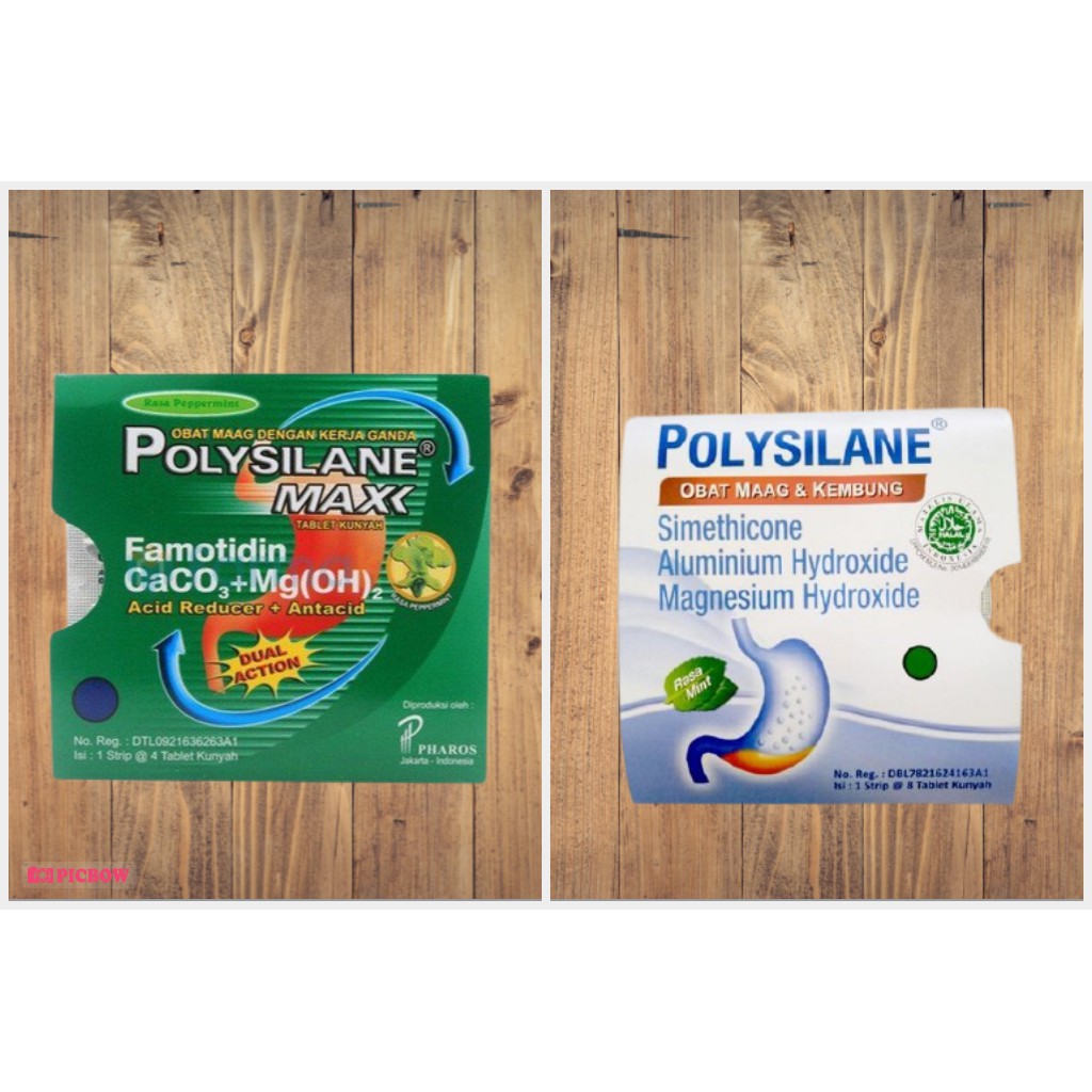 Jual Polysilane Max // Polysilane Tablet Ecer Per Strip | Shopee Indonesia