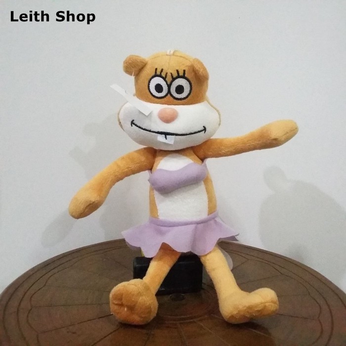 Jual Boneka Sandy Cheeks Tupai Spongebob Squarepants | Shopee Indonesia