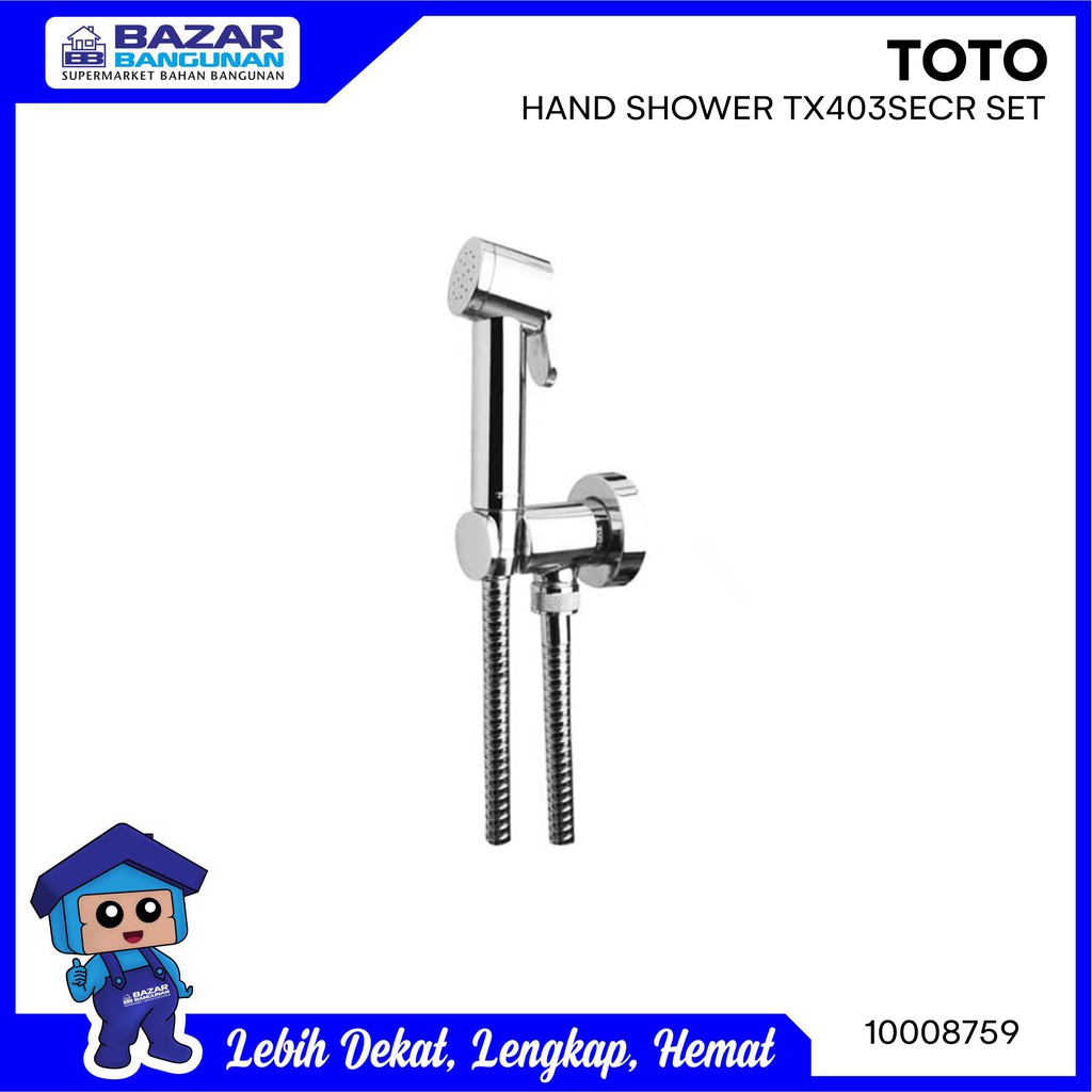 Jual Toto - Bidet / Spray Jet Shower Washer Tx403Secr Tx 403 Secr ...