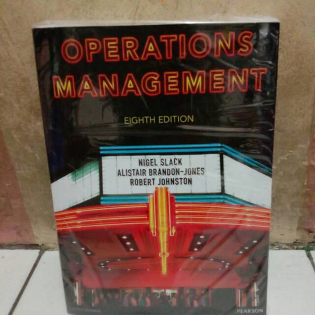 Jual BUKU OPERATIONS MANAGEMENT 8TH EDITION | Shopee Indonesia
