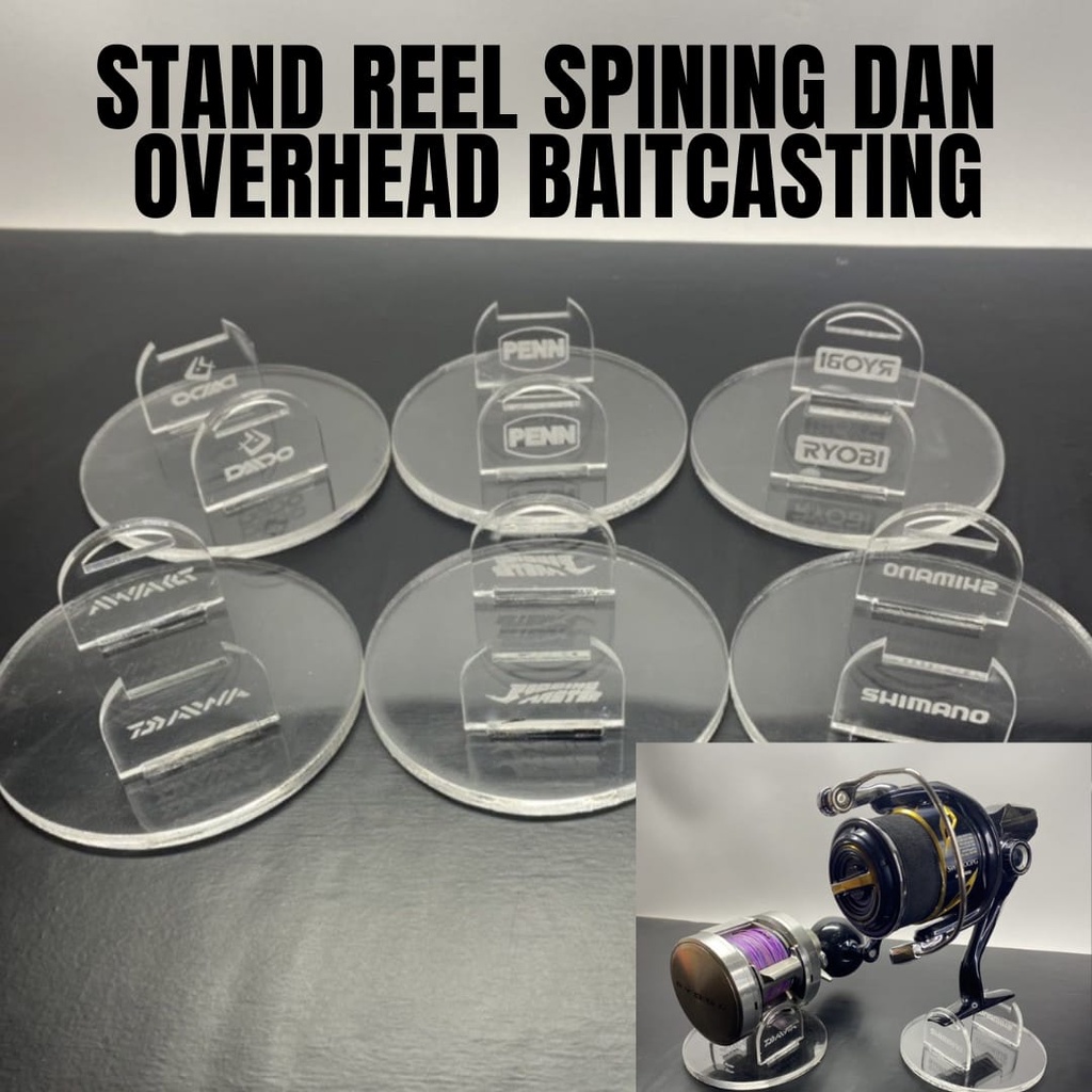 Jual Stand holder dudukan Reel Spining dan Overhead Baitcasting ...