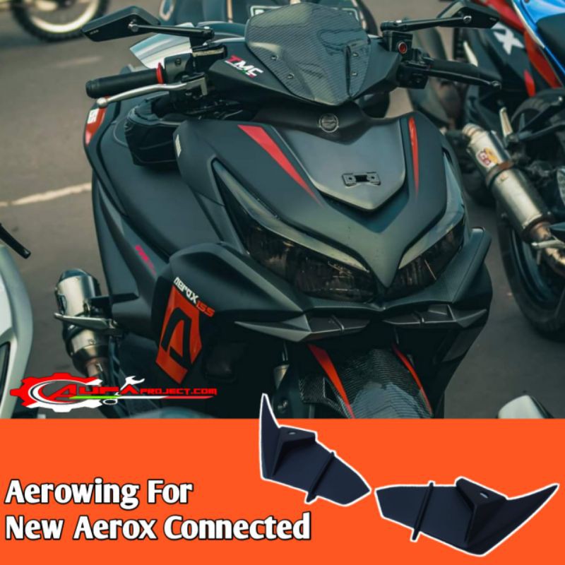 Jual Winglet New Aerox Connected | Shopee Indonesia