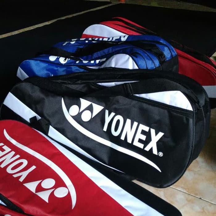 Jual Tas Raket Badminton Murah jumbo Tas Raket 3 R /resleting Yonex ...