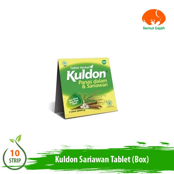 Jual Kuldon Sariawan Tablet Box (Isi 10 Strip) | Shopee Indonesia