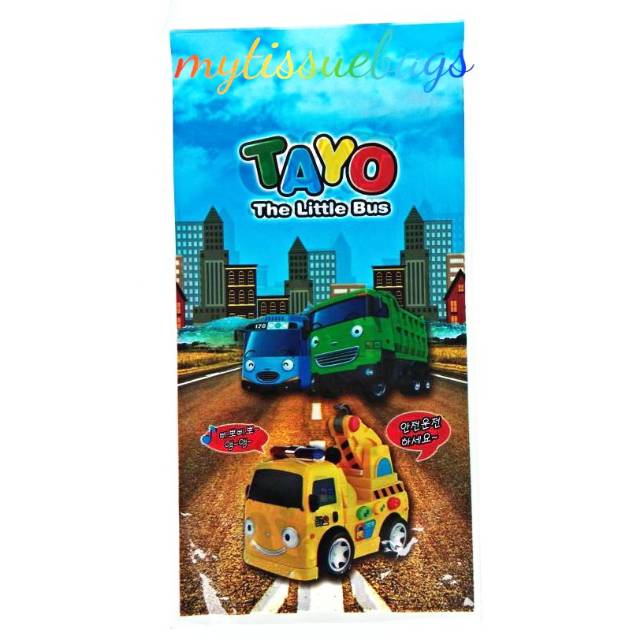 Jual 10 lembar 24x48 plastik snack tayo | Shopee Indonesia