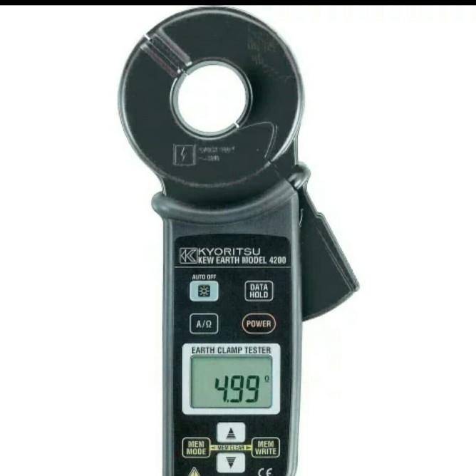 Jual Kyoritsu 4200 Digital Clamp Earth Tester Digital Earth Clamp ...
