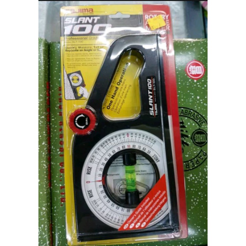 Jual TAJIMA Angle Meter Rotary SLANT-100 Alat Pengukur Meteran Sudut ...