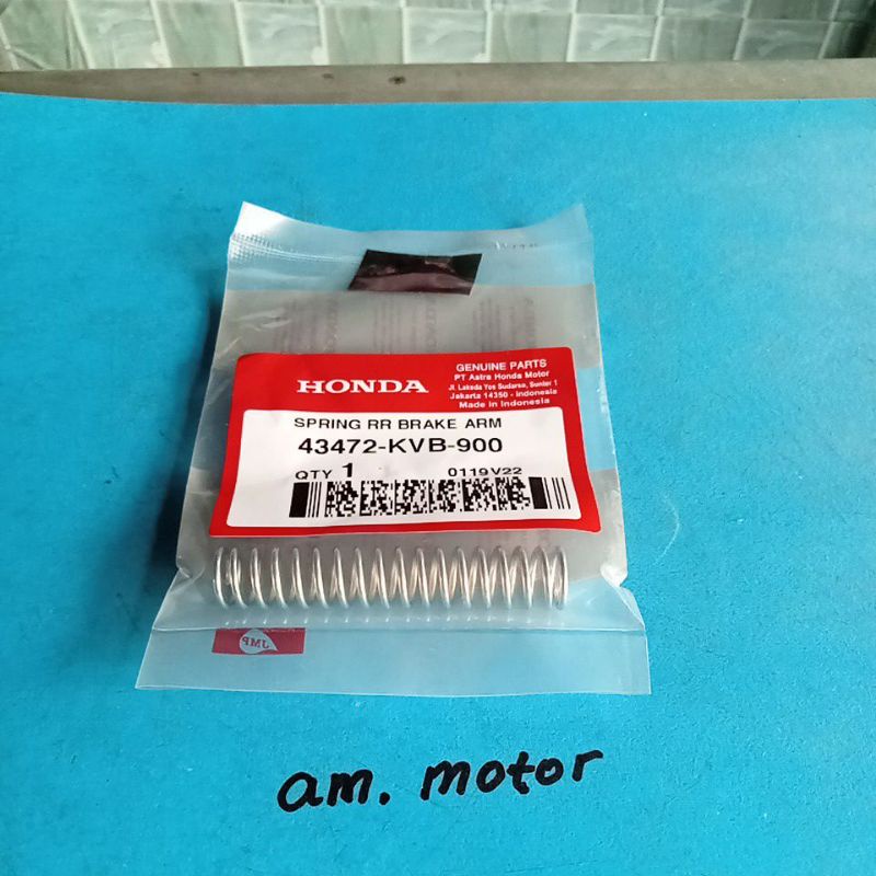 Jual per paha/tiang tali rem belakang vario, beat, beat f1, k44,, ( 6 ...