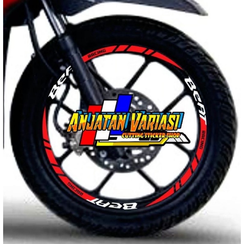Jual Sticker Velg Untuk Motor Honda Beat Karbu Beat FI Beat Street ...