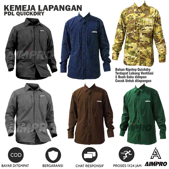 Jual Kemeja Tactical - Baju Outdoor - Baju Trekking Hiking - Baju ...