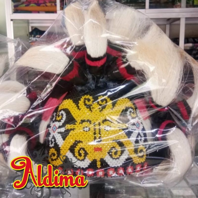 Jual topi adat Dayak Kalimantan timur (bluko) | Shopee Indonesia