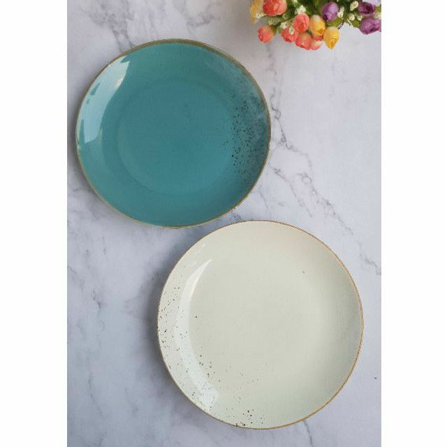 Jual Piring Rustic Dinner plate 27 cm | Shopee Indonesia