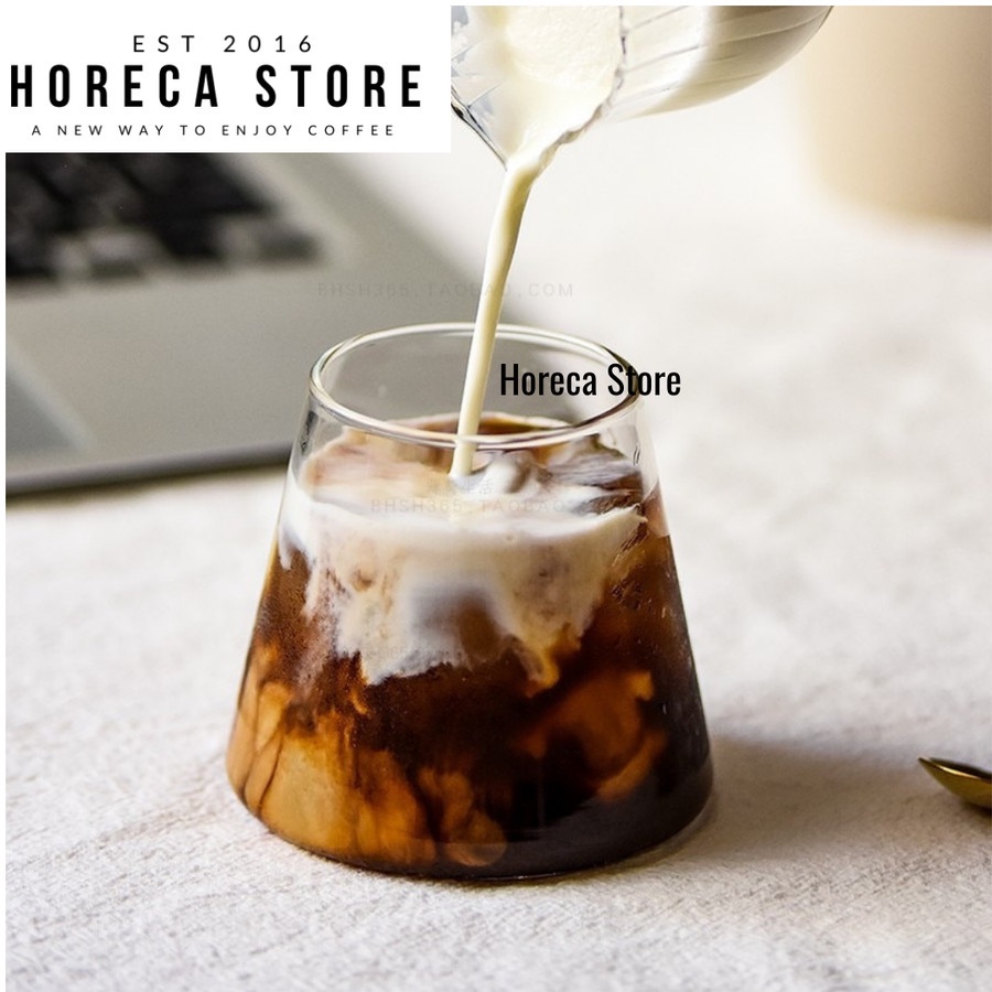 Jual Gelas Estetik Korean Style 300ml / Mountain Glass 30cl / Gelas Kopi Susu Teh / Gelas Kaca ...