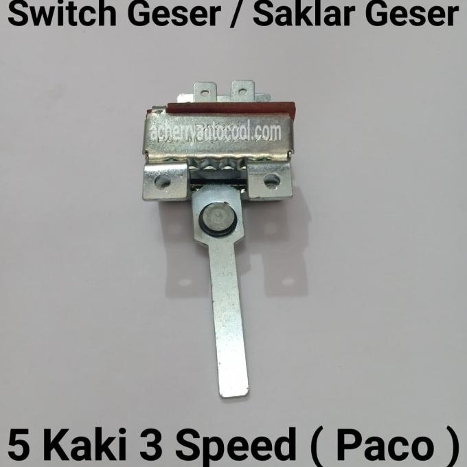 Jual yang dicari@@@@] Saklar Geser Universal AC Mobil 5 Kaki 3 Speed ...