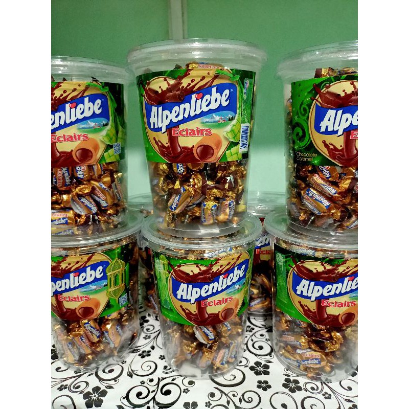 Jual PERMEN ALPENLIEBE ECLAIRS COKLAT KARAMEL ISI100 | Shopee Indonesia