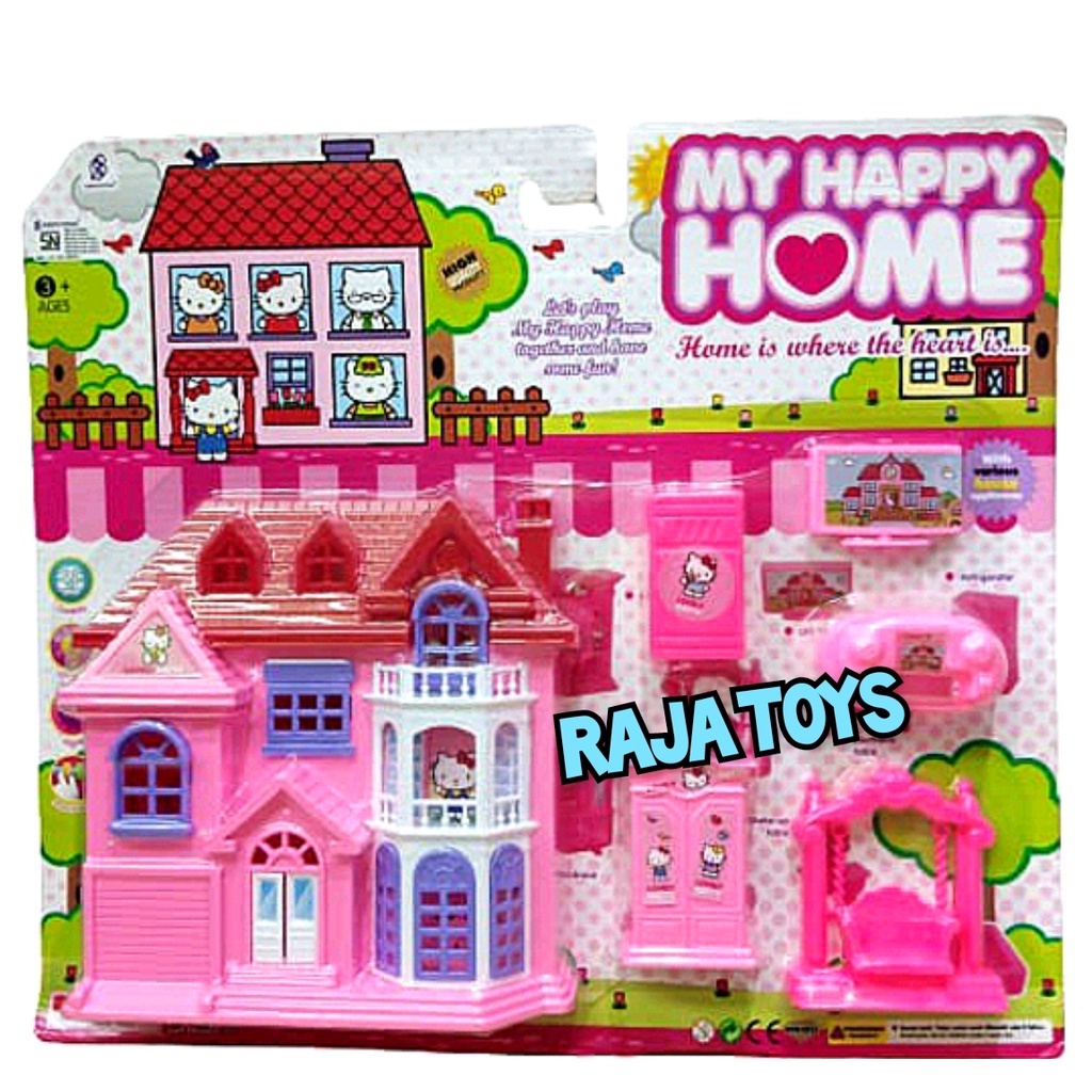 Jual MAINAN MY HAPPY HOME KARAKTER - RUMAH RUMAHAN ANAK BP9662 | Shopee ...