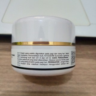 Jual KITODERM SUNSCREEN LIGHTENING W03 BPOM (warna kuning) | SUNSCREEN ...
