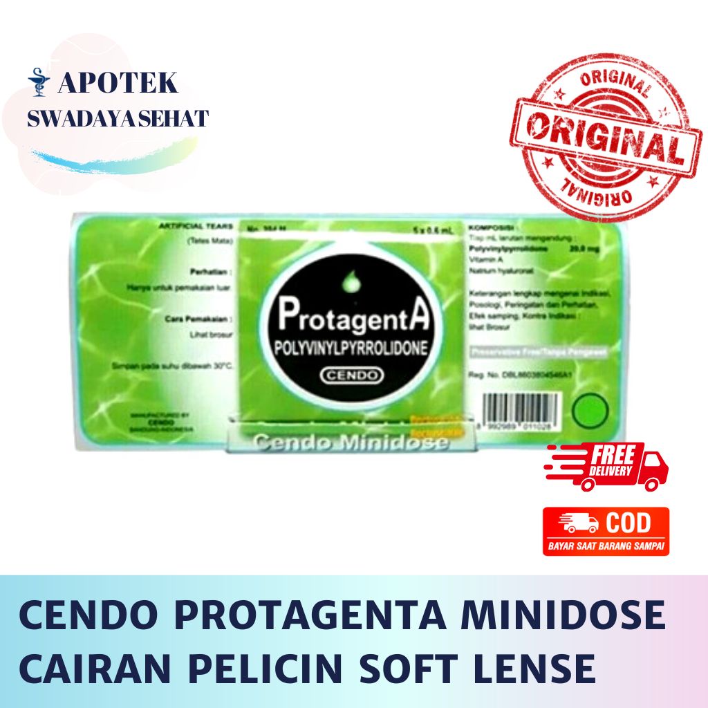 Jual CENDO PROTAGENTA MINIDOSE - Cairan Pelicin Soft Lense Air Mata ...