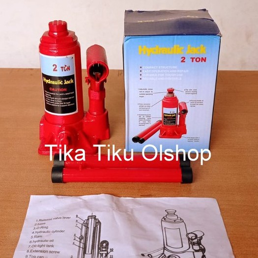 Jual Dongkrak botol/Hydraulic jack bottle 2 Ton | Shopee Indonesia