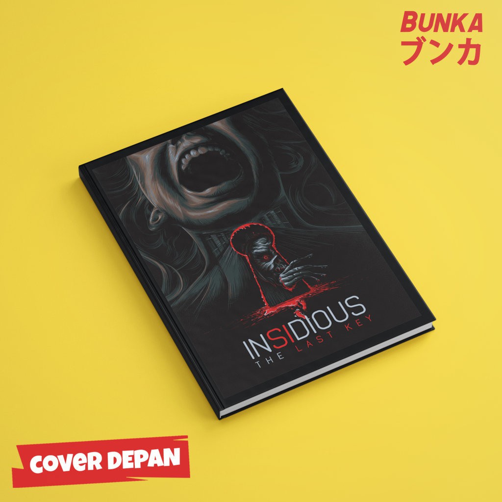 Jual Notebook Hardcover Insidious 1A Ukuran A5 Buku Tulis Catatan Note ...