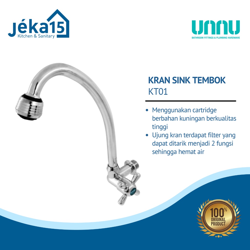 Jual KRAN CUCI PIRING | KRAN DAPUR UNNU KT01 | Shopee Indonesia