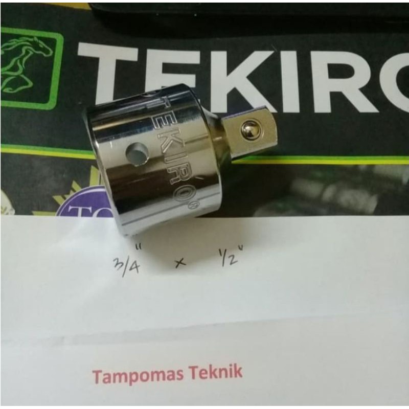 Jual Sambungan Sok Tekiro 3/4F x 1/2M Adaptor Kunci Sok Tekiro | Shopee Indonesia