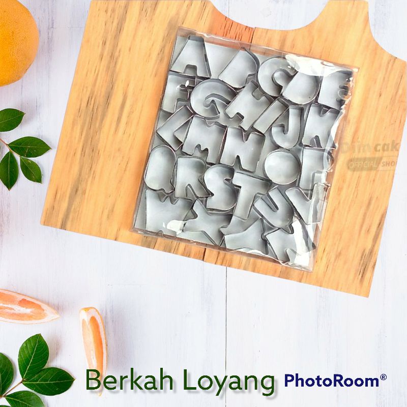 Jual Cetakan Kue Kering Alfabet/Cookies Cutter Huruf | Shopee Indonesia