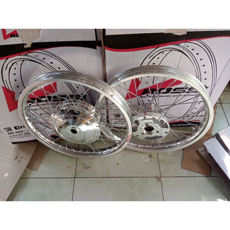 Jual velg jari jari Yamaha aerox ring 17 x140/140 siap pasang | Shopee ...