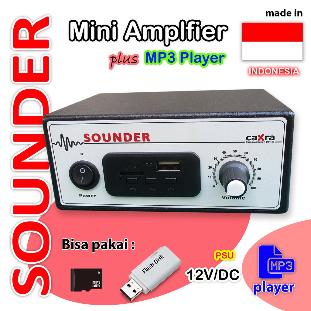 Jual MP3 Player Mini Amplifier | Shopee Indonesia