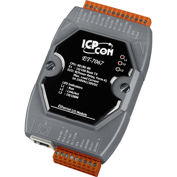 Jual ICPDAS Ethernet I/O Module | ET-7067 CR | Shopee Indonesia