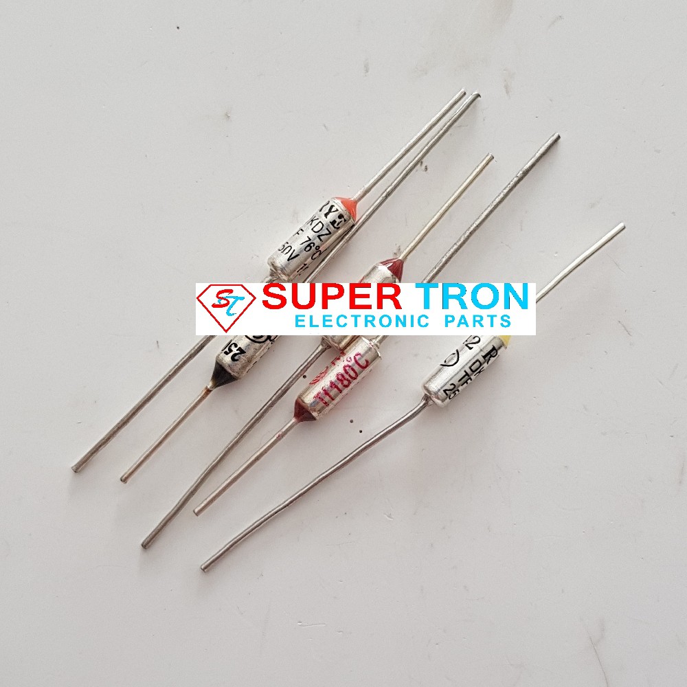 Jual Thermofuse Thermal Fuse 10A 76C-165C | Shopee Indonesia