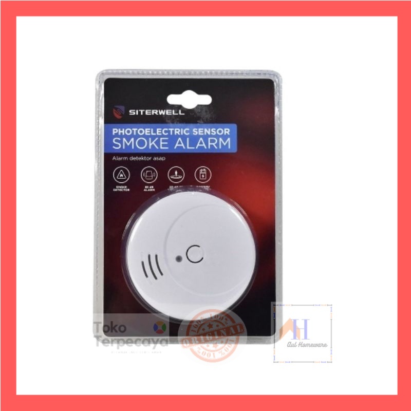 Jual Siterwell Detektor Asap Gs506/Smoke Detector | Shopee Indonesia