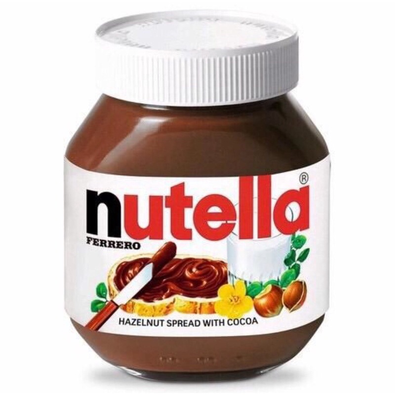 Jual Nutella 350gr Hazelnut Chocolate Spread Selai Roti Kacang Coklat ...
