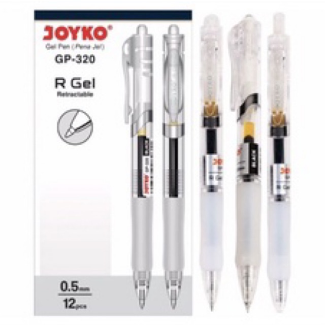Jual ( 1 pcs ) Pulpen Retractable Joyko R Gel / Gel Pen Cetrek / Bolpen ...
