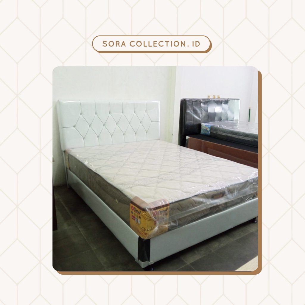 Jual Divan Springbed Kain Oscar - Rangka Tempat Tidur Ukuran 180x200 cm ...
