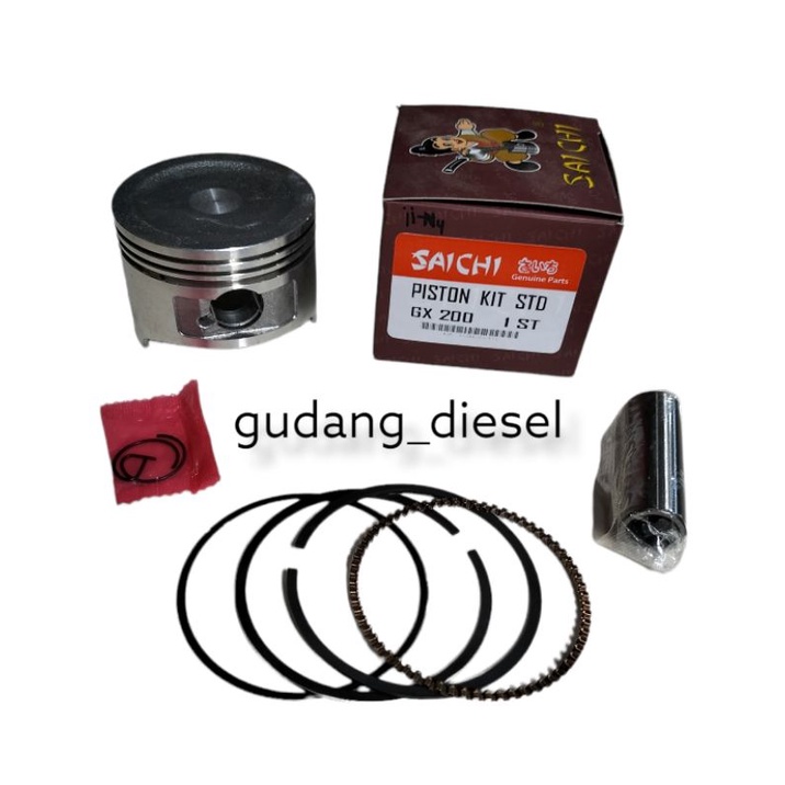 Jual Piston Assy/Komplit GX200 (6,5HP) | Shopee Indonesia