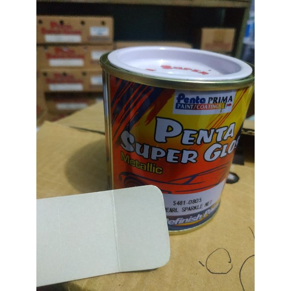 Jual Penta Gloss 0805 Pearl Sparkle (Putih mutiara) Met 200ml | Shopee ...
