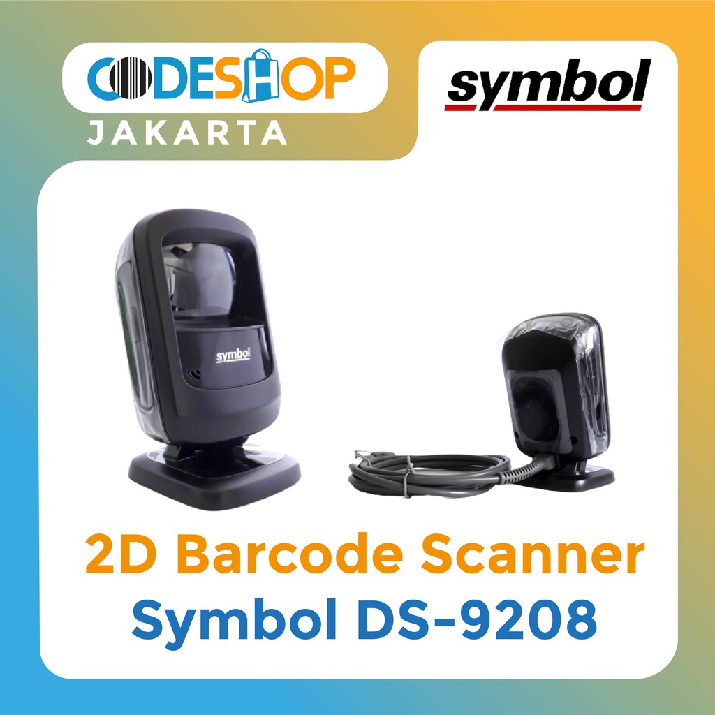 Jual 2D BARCODE SCANNER SYMBOL / MOTOROLLA DS9208 | DS-9208 HIGH SPEED ...
