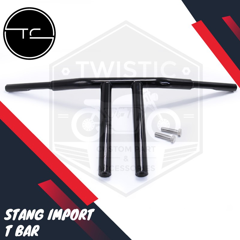 Jual Stang Motor T Bar 25 mm 1 inchi Harley Sportster XL 48 Dyna Soft ...