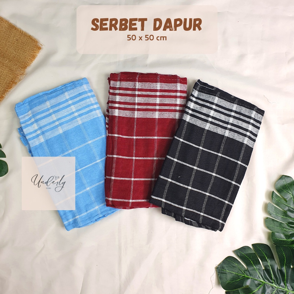 Jual Kain Serbet Dapur Kotak-kotak Murah - UDL0061 | Shopee Indonesia
