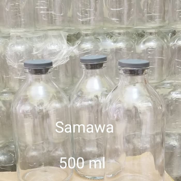 Jual Botol kaca Asi/Botol Jamu 500ml | Shopee Indonesia